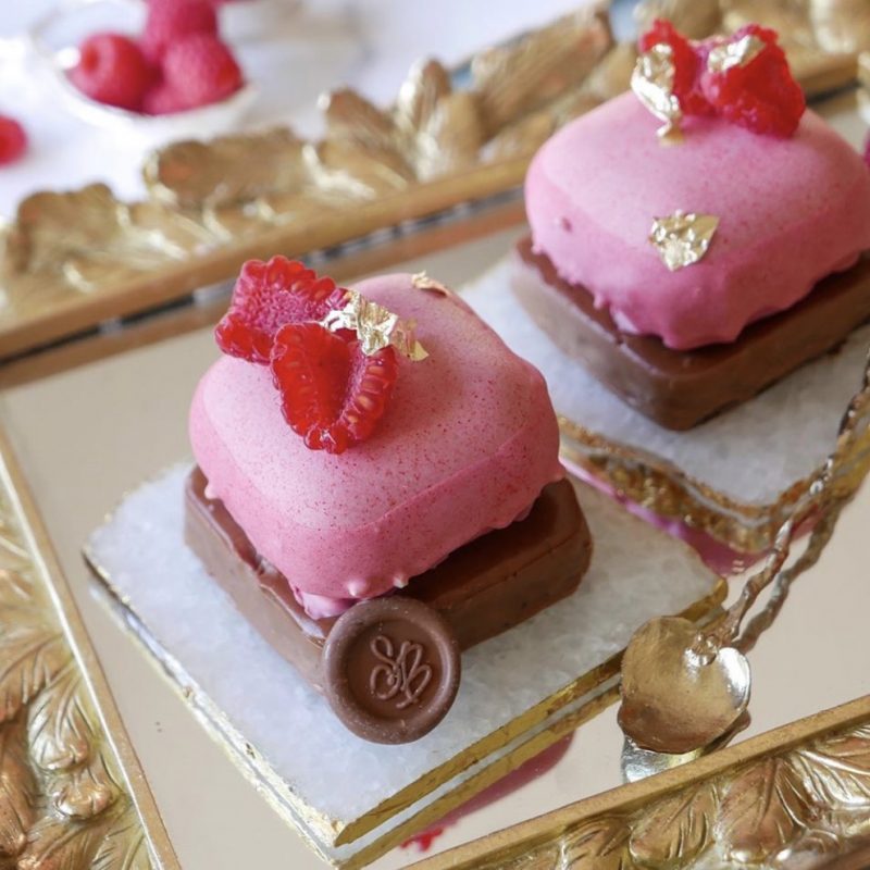 Passionfruit, Mango & Coconut Entremet - The Stylish Baker